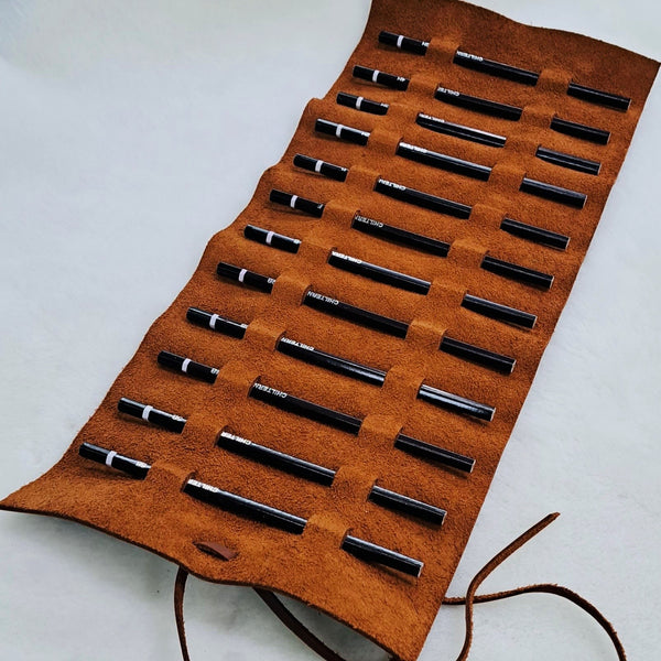 Premium Oiled Leather Artists' Pencil Roll | Handmade in Suffolk ...